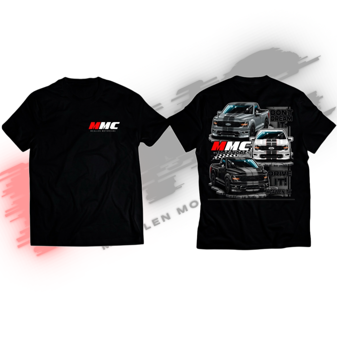 MMC F150'S STRIPES T-Shirt – Mcallen Motorcars Store