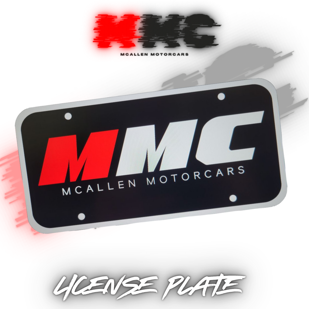 MMC License Plate – Mcallen Motorcars Store